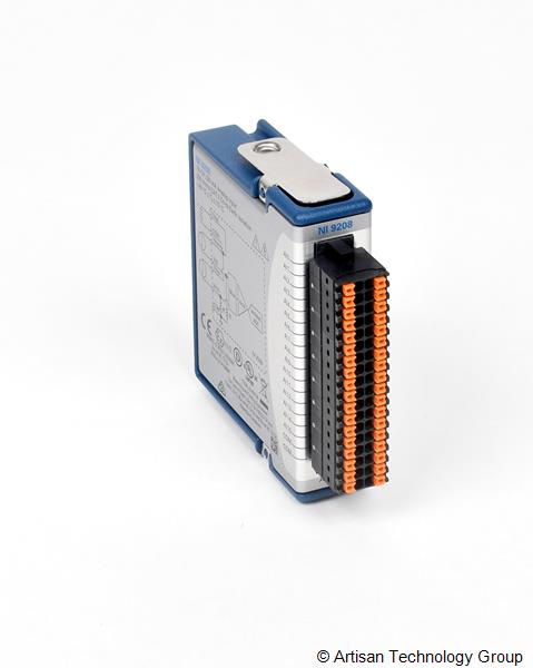 NI 9208 (16-Channel, +/-20 mA, 24-Bit Analog Input Module (Spring ...