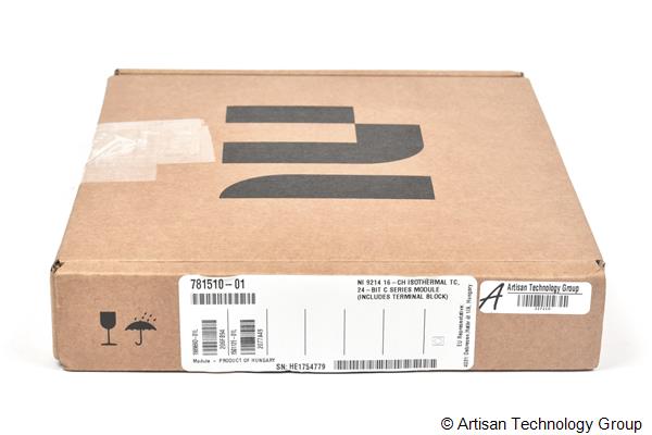 NI 9214 (16-Channel C Series Temperature Input Module w/ TB-9214 ...