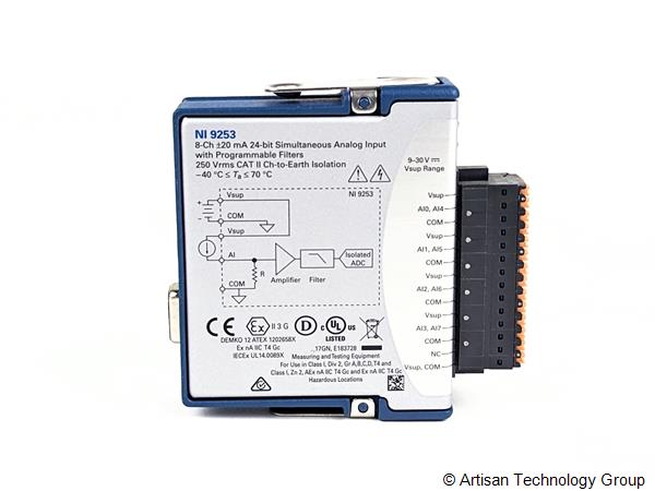 NI 9253 (8-Channel Simultaneous Analog Input Module) | ArtisanTG™