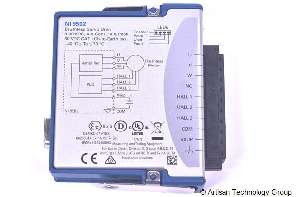 NI 9502 (C Series Brushless Servo Drive Motor Module) | ArtisanTG™