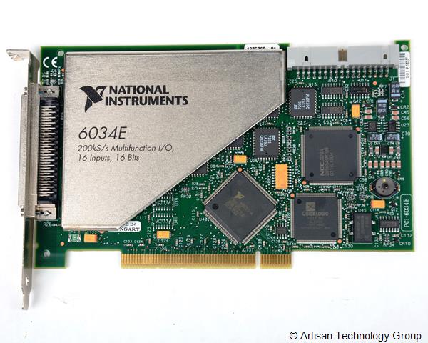 NI PCI-6034E (16-Analog Input Multifunction DAQ) | ArtisanTG™
