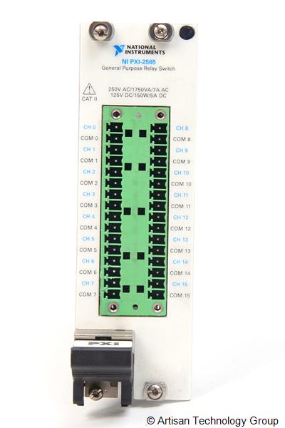 NI PXI-2565 (16-Channel High Power General Purpose Relay) | ArtisanTG™