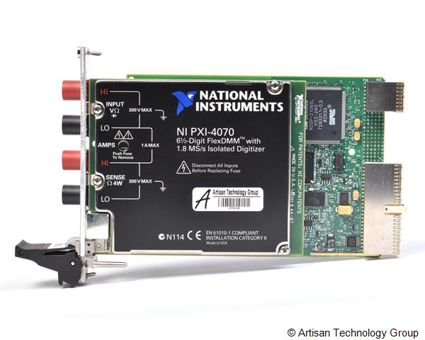 NI PXI-4070 (6.5 Digit Multimeter) | ArtisanTG™