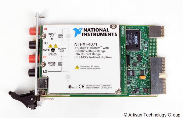 NI PXI-4071 (7.5 Digit Multimeter) | ArtisanTG™