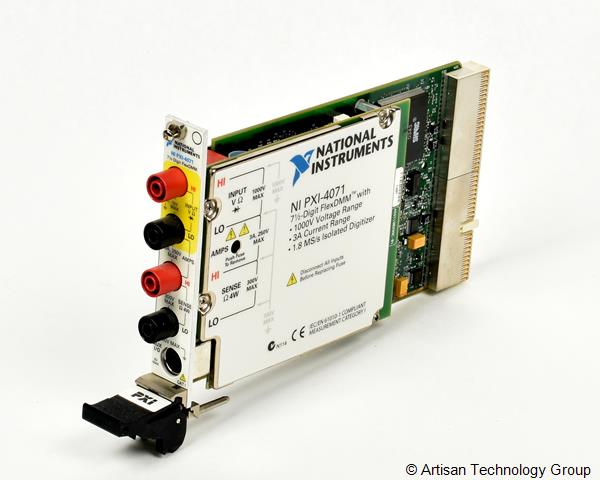 NI PXI-4071 (7.5 Digit Multimeter) | ArtisanTG™