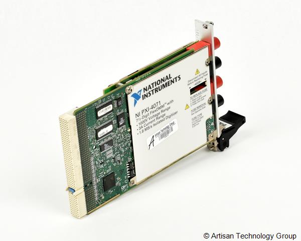 NI PXI-4071 (7.5 Digit Multimeter) | ArtisanTG™