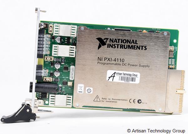 NI PXI-4110 (Triple-Output Programmable DC Power Supply) | ArtisanTG™