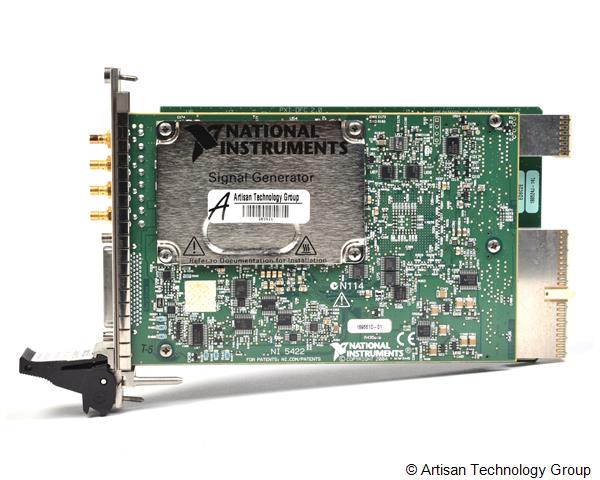 NI PXI-5422 (80 MHz Bandwidth, 16-Bit PXI Waveform Generator) | ArtisanTG™