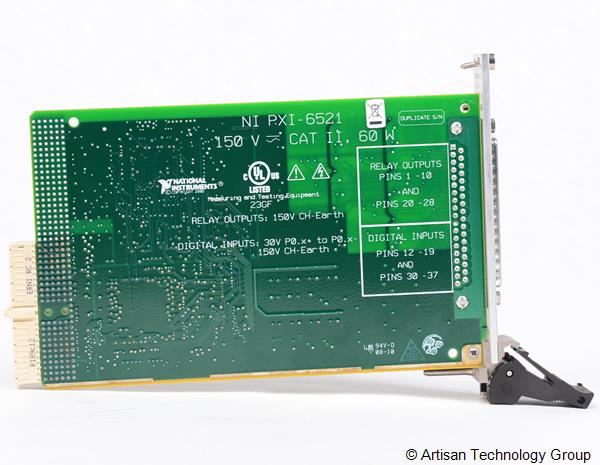 NI PXI-6521 (Industrial Digital I/O Device) | ArtisanTG™