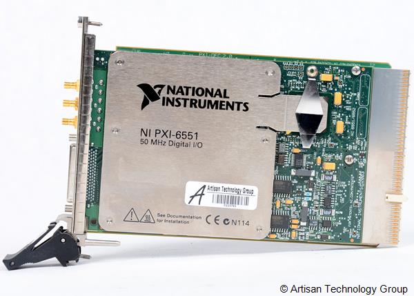 NI PXI-6551 (50 MHz Digital Waveform Generator) | ArtisanTG™