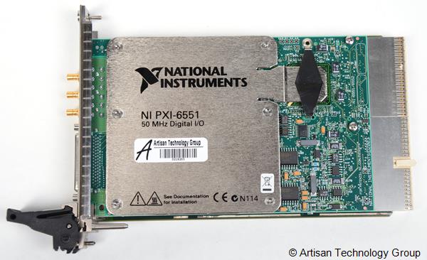 NI PXI-6551 (50 MHz Digital Waveform Generator) | ArtisanTG™