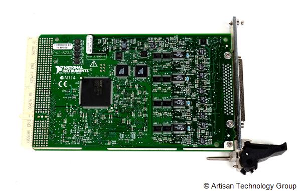 NI PXI-6733 (High-Speed Analog Output - 1 MS/s, 16-Bit, 8 Channels Module) | ArtisanTG™