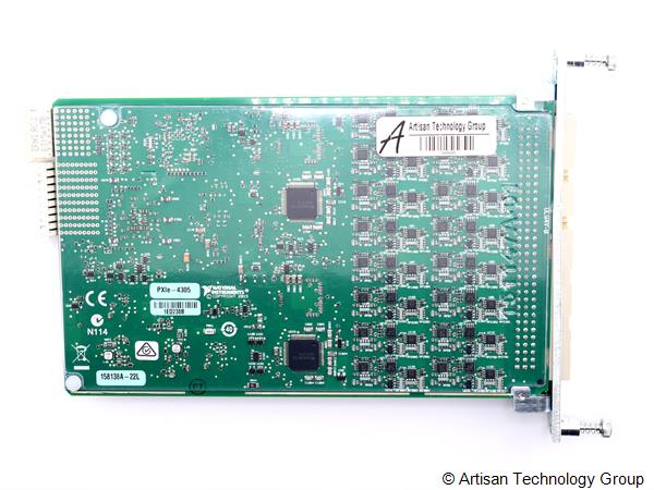 NI PXIe-4305 (Simultaneous Filtered Data Acquisition Module) | ArtisanTG™