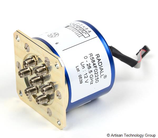 R584F02250 Radiall (SP6T Relay) | ArtisanTG™