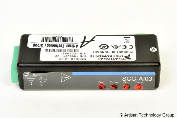 NI SCC-AI03 (2-Channel Analog Input Module) | ArtisanTG™