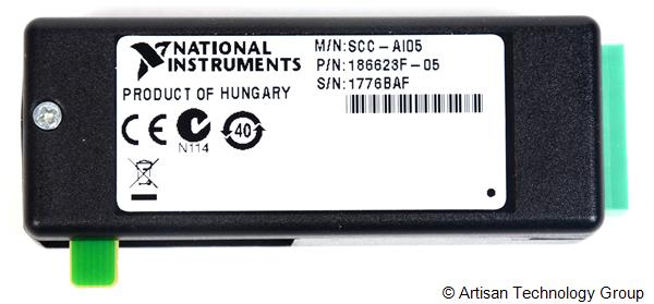 NI SCC-AI05 (2-Channel Isolated Analog Input Module) | ArtisanTG™