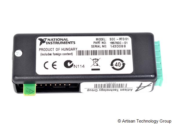 NI SCC-RTD01 (2-Channel RTD Input Module) | ArtisanTG™