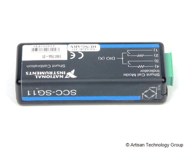 NI SCC-SG11 (Shunt Calibration for SCC-SG Series Strain Gage Modules ...