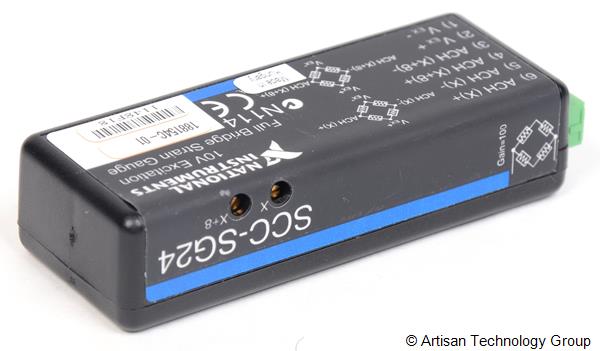 NI SCC-SG24 (2-Channel Load Cell Input, Full-Bridge, 1.6 kHz Lowpass ...