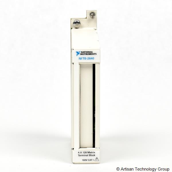 NI TB-2640 (Front-Mounting Terminal Block w/100 Ohm) | ArtisanTG™