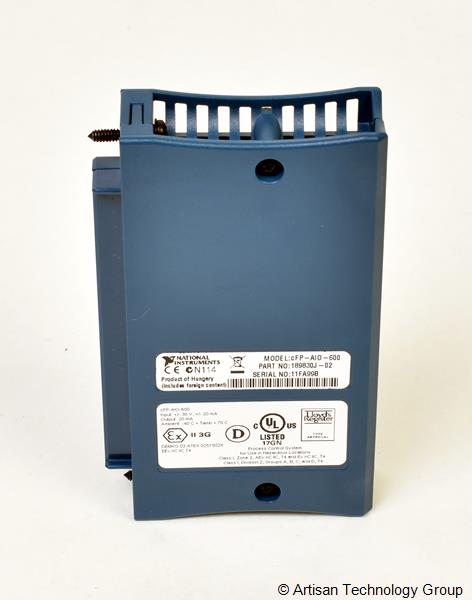 NI cFP-AIO-600 (8-Channel Combination Analog Input/Analog Output Module) | ArtisanTG™