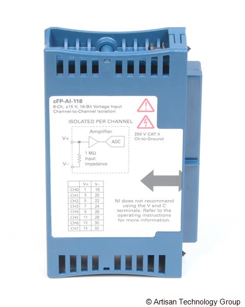 Ni Cfp Ai 118 Analog Input Module For Compact Fieldpoint Artisantg™
