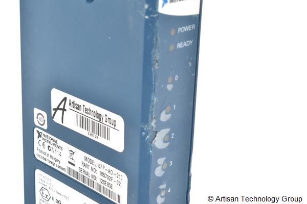 NI cFP-AO-210 (8-Channel Analog Voltage Output Module) | ArtisanTG™