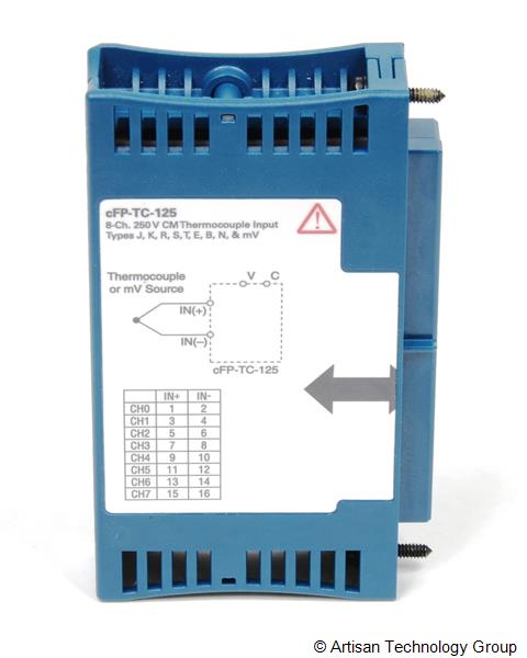 NI cFP-TC-125 (8-Channel Thermocouple Input Module) | ArtisanTG™