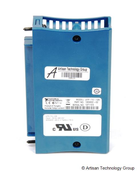 NI cFP-TC-125 (8-Channel Thermocouple Input Module) | ArtisanTG™
