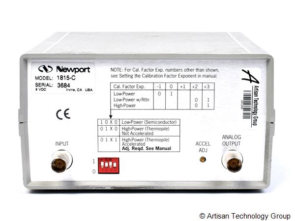 1815-C Newport (Optical Power Meter) | ArtisanTG™