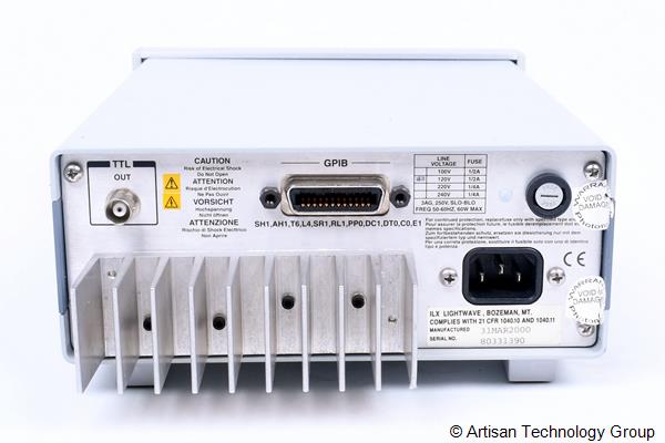 MPS-8033 ILX Lightwave (Precision Fiber Optic Source, 1550nm FP ...