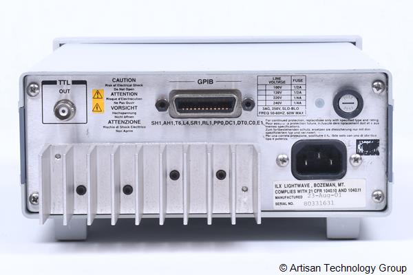 MPS-8033 ILX Lightwave (Precision Fiber Optic Source, 1550nm DFB ...