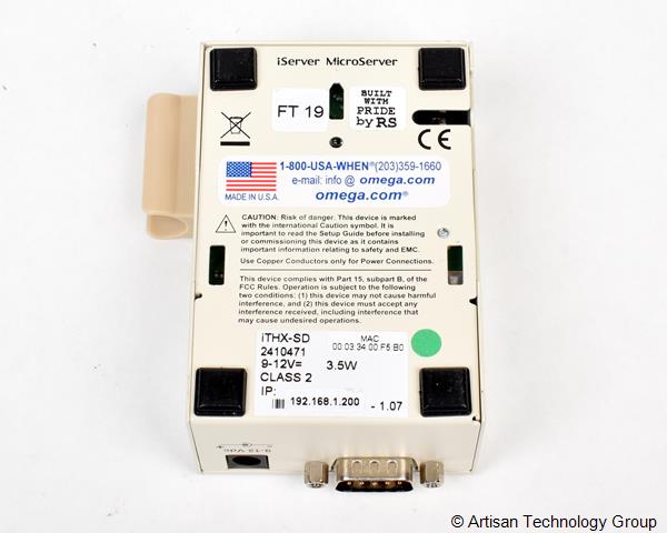 iTHX-SD OMEGA (iServer MicroServer Temperature and Humidity Module ...