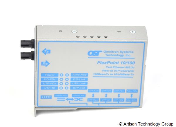FlexPoint 10/100 Omnitron Systems (Fiber to UTP Converter) | ArtisanTG™