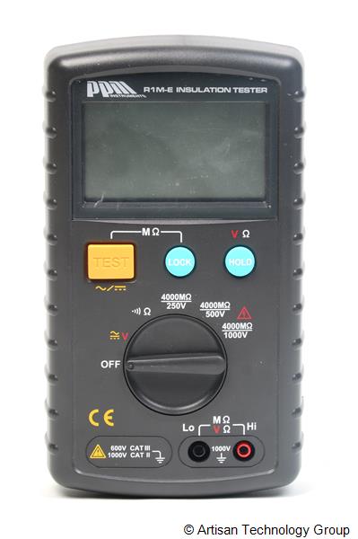 R1M-E PPM Instruments (Gigohmmeter and Insulation Resistance Tester ...