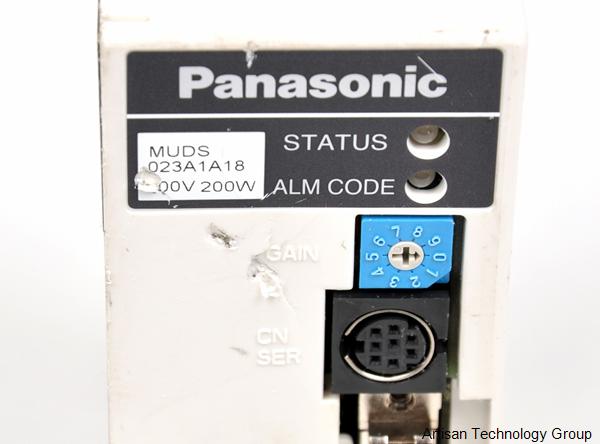 MUDS023A1A18 Panasonic (AC Servo Motor Driver) | ArtisanTG™