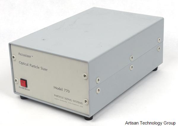 770-1 Particle Sizing Systems (AccuSizer Optical Particle Sizer ...