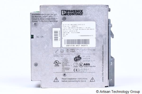 Quint-PS-100-240AC/24DC/2.5 Phoenix Contact (Single-Phase Primary ...