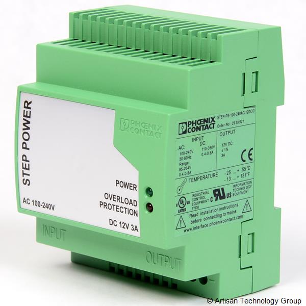 STEP-PS-100-240AC/12DC/3 Phoenix Contact (STEP POWER Power Supply ...