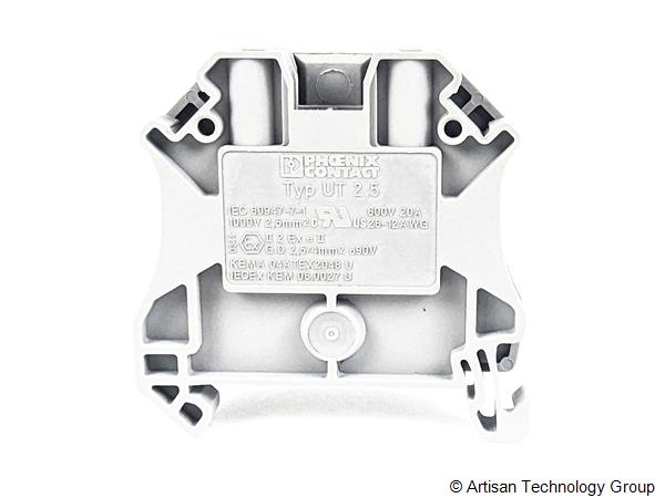 UT 2.5 Phoenix Contact (Feed Through Terminal Block with End Cover ...