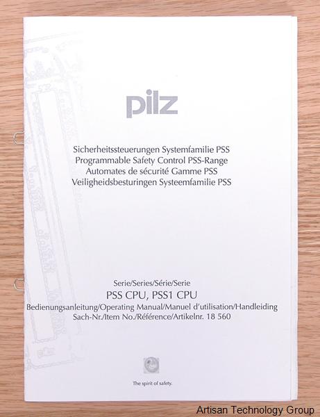 Pilz PSS1 CPU (Central Processing Unit) | ArtisanTG™