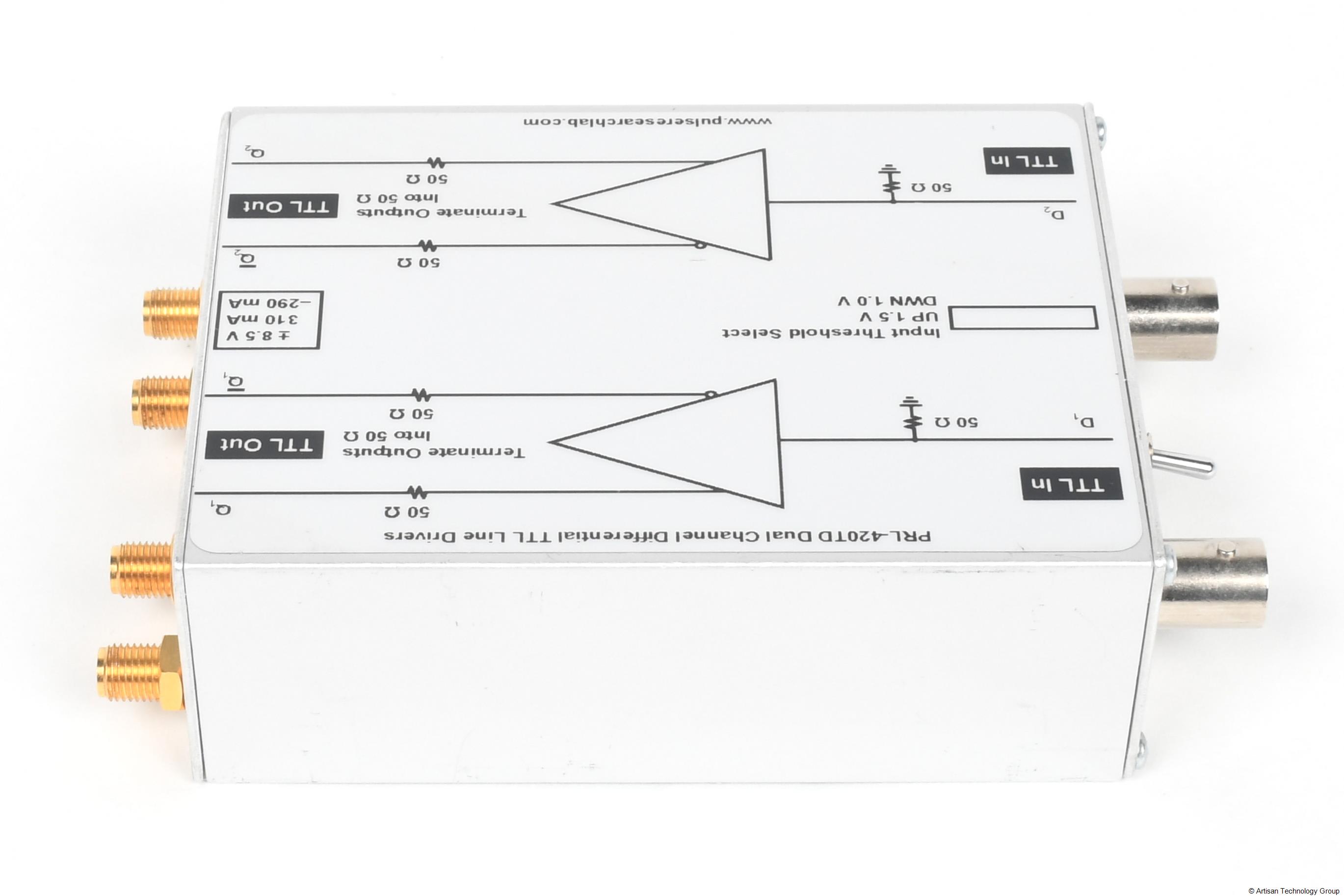 PRL-420TD Pulse Research Lab (Dual Channel Differential TTL Line Driver ...
