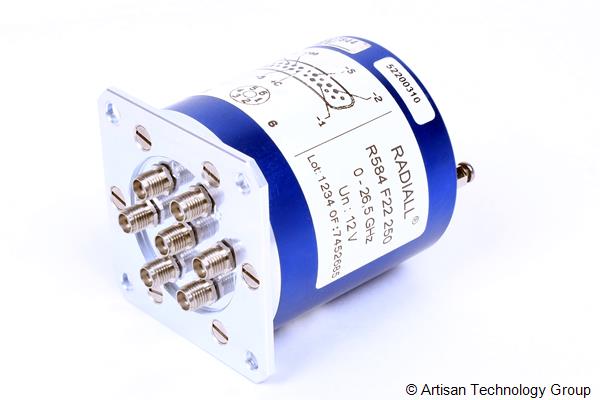 R584F22250 Radiall (SP6T Switch) | ArtisanTG™