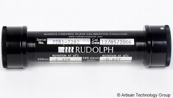 Rudolph Research (Standard Quartz Control Plate with 3 Rotations ...