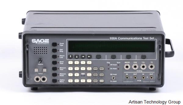 Sage Instruments 5000 0016 01 - In Stock, We Buy Sell Repair, Price Quote