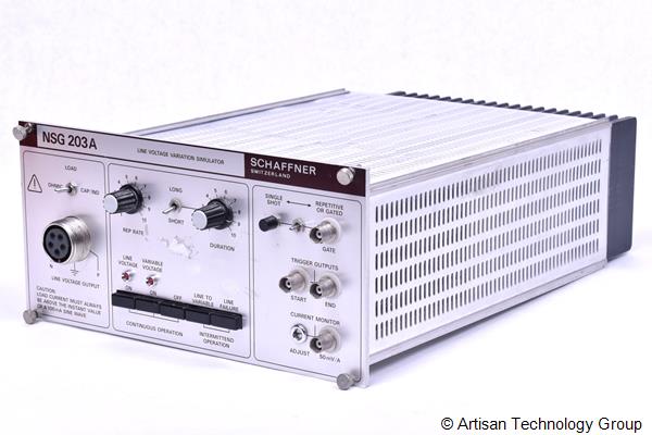 NSG-203A Schaffner (Line Voltage Variation Simulator) | ArtisanTG™