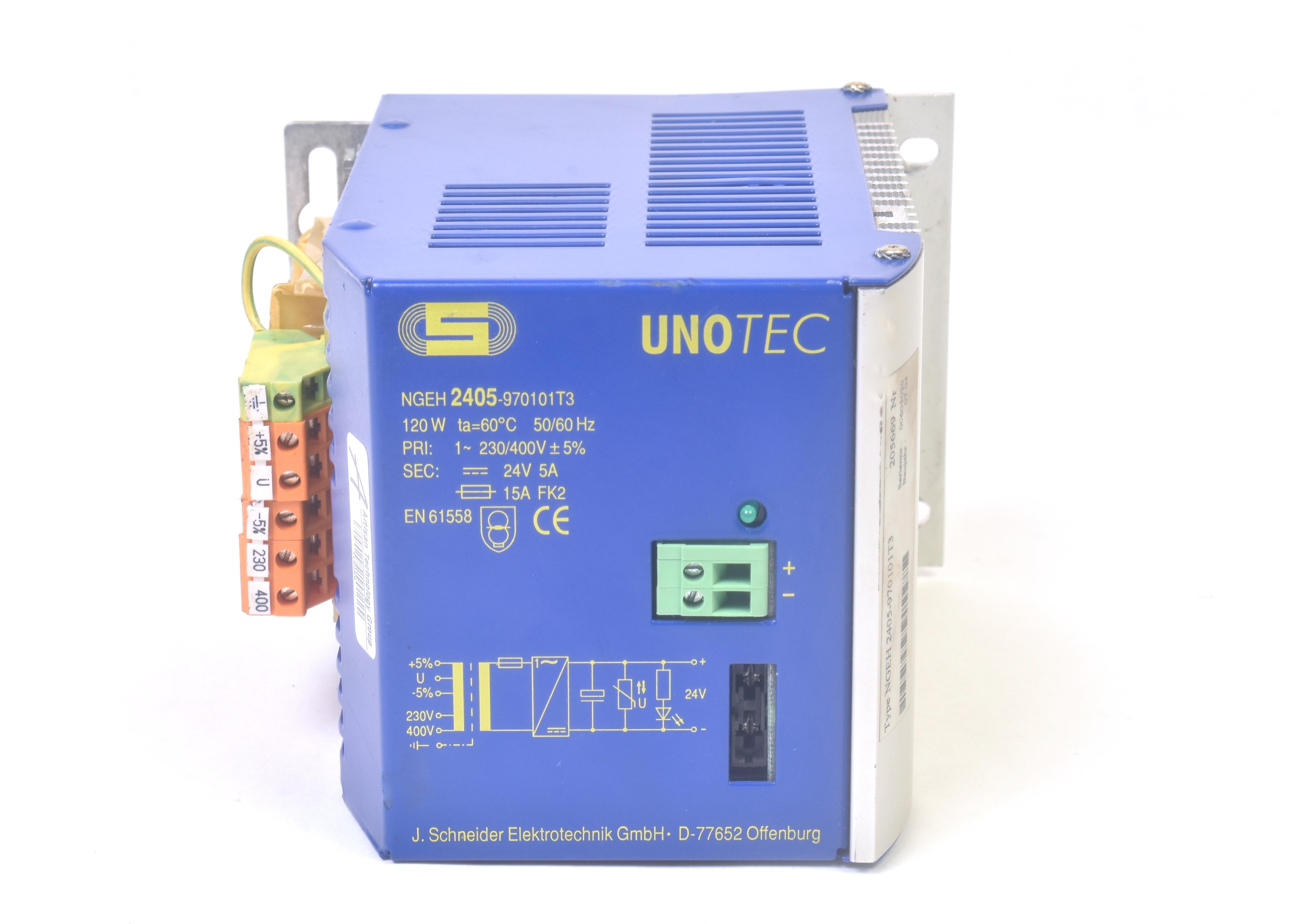 Unotec NGEH 2405-970101T3 J. Schneider (Switch Mode Power Supply ...