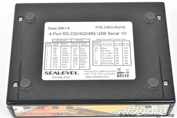 SeaLINK+4 2403 Sealevel Systems (USB Serial I/O Adapter) | ArtisanTG™