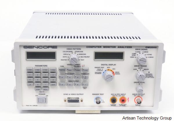 CM2000 Sencore (Computer Video Monitor Analyzer) | ArtisanTG™