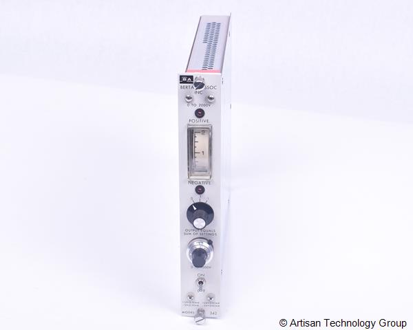 342 Bertan (Single Width NIM High Voltage Power Supply Module) | ArtisanTG™